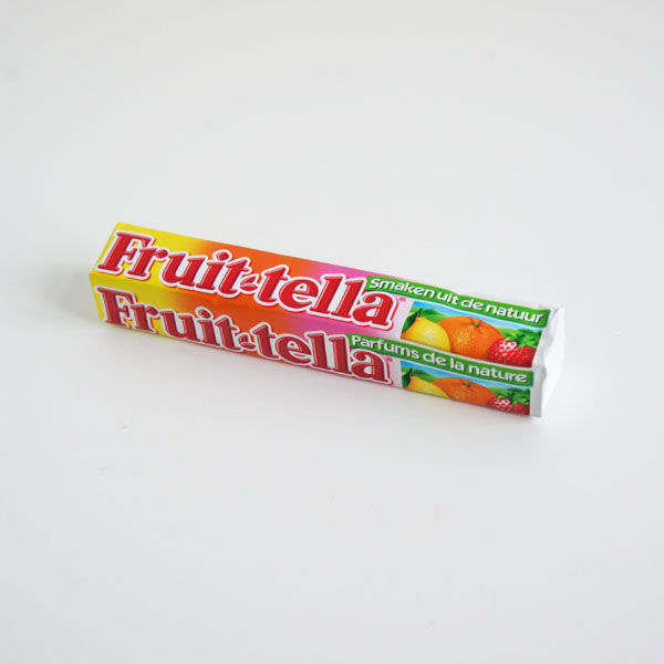 fruittella wikkel met naam